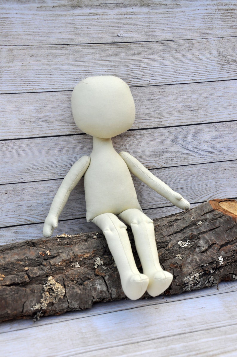 Blank doll body-135 blank rag doll ragdoll bodythe | Etsy