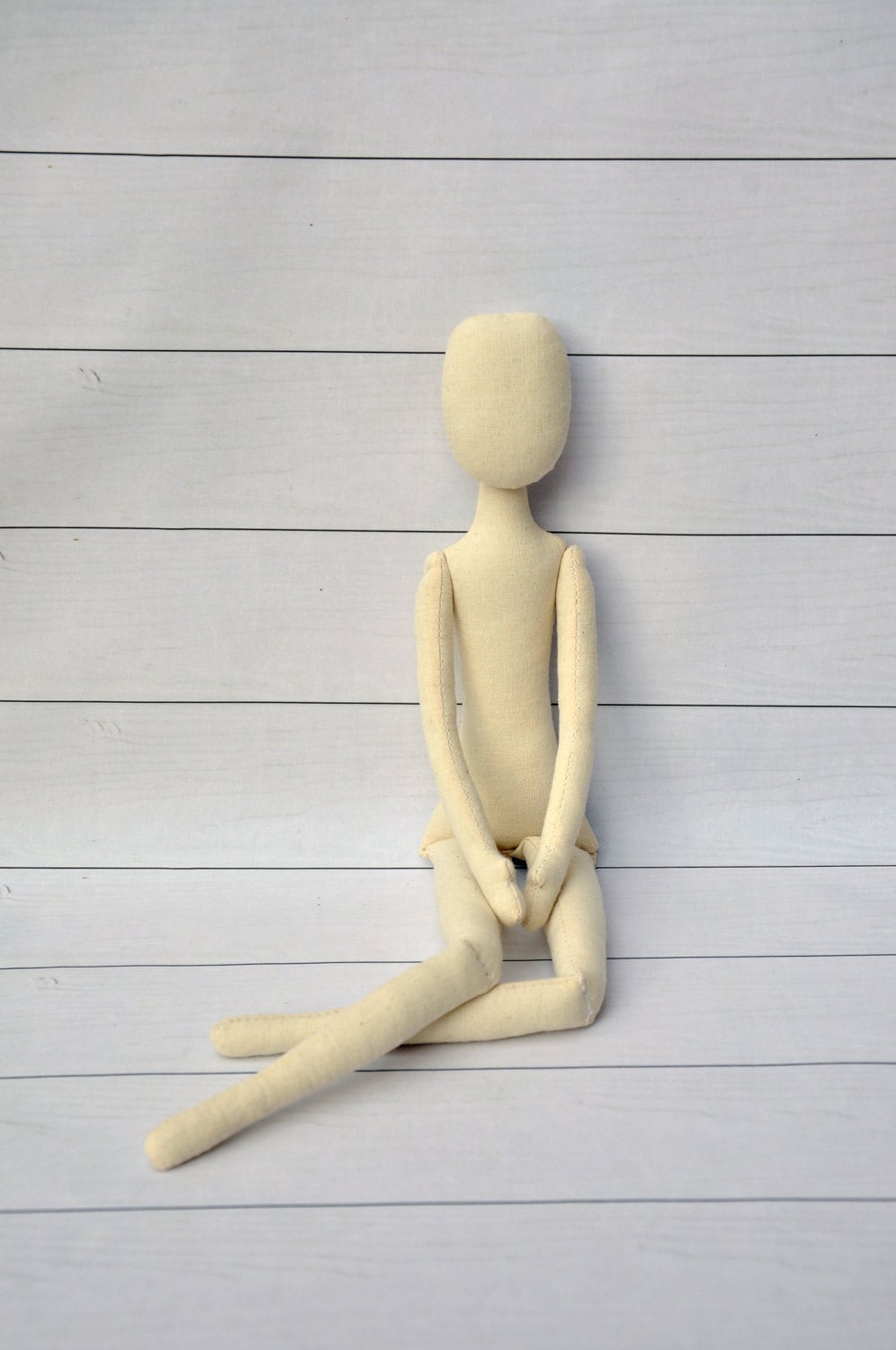 PDF Cloth Doll Pattern 18" , Sewing Tutorial Blank Doll Body,soft Doll ...