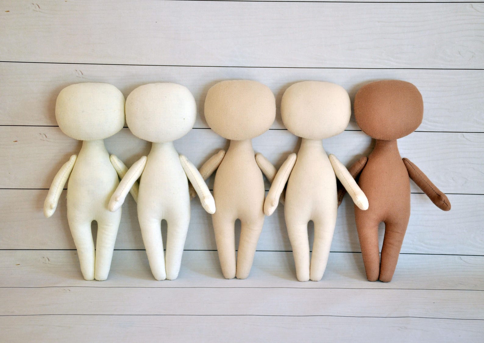5 Blank Doll Body-9" Blank Rag Doll Ragdoll Body the Body of the Doll ...