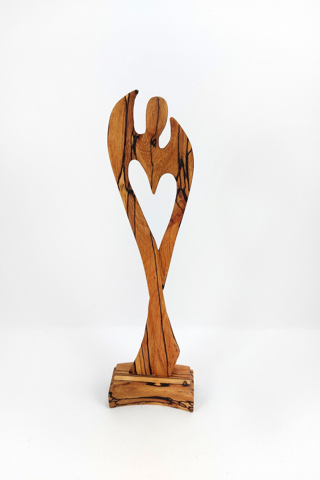 Angel Made of Wood,wooden Angel,walnut - Etsy