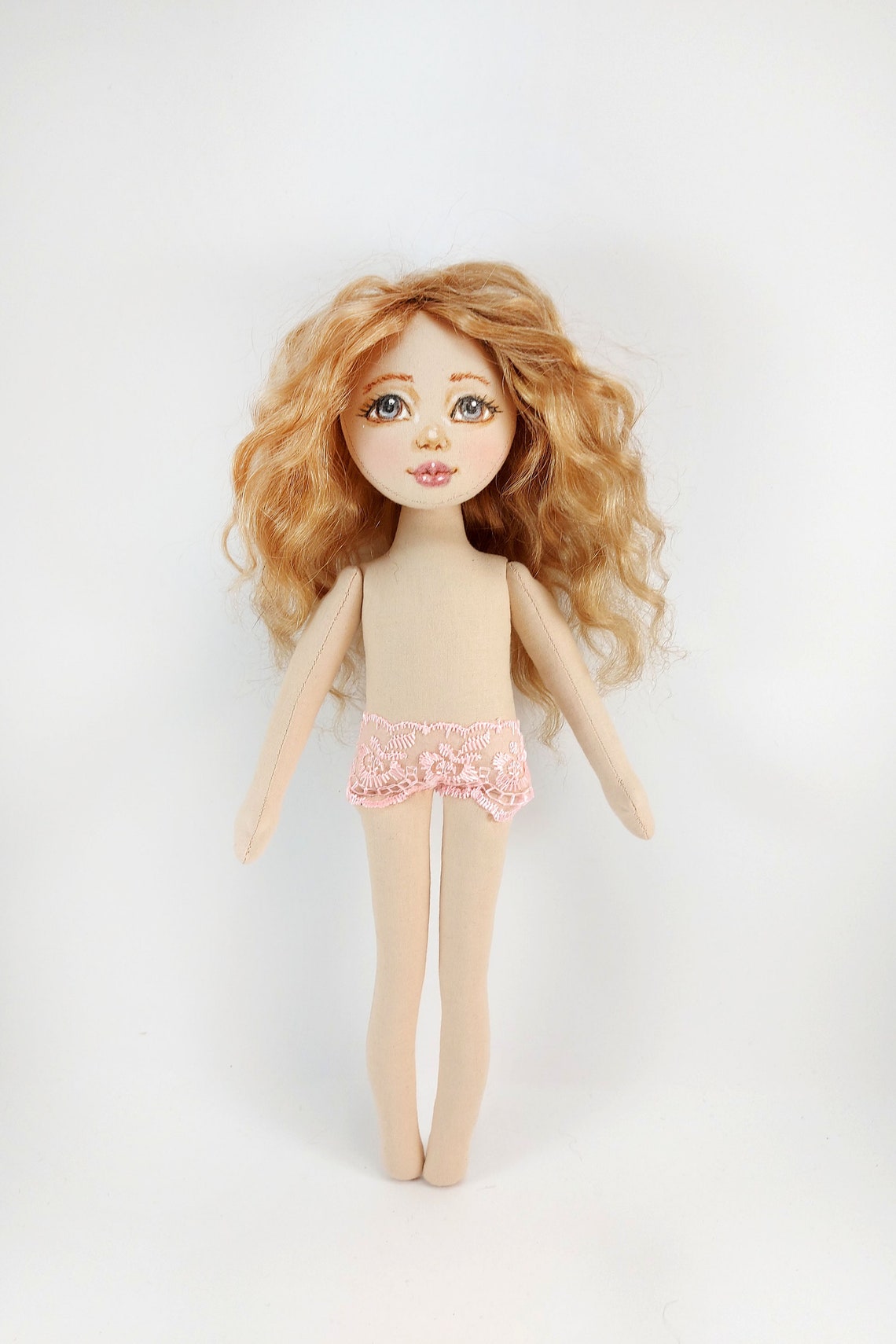 Textile Doll Decorative Doll Collector Dolls Doll Cotton - Etsy