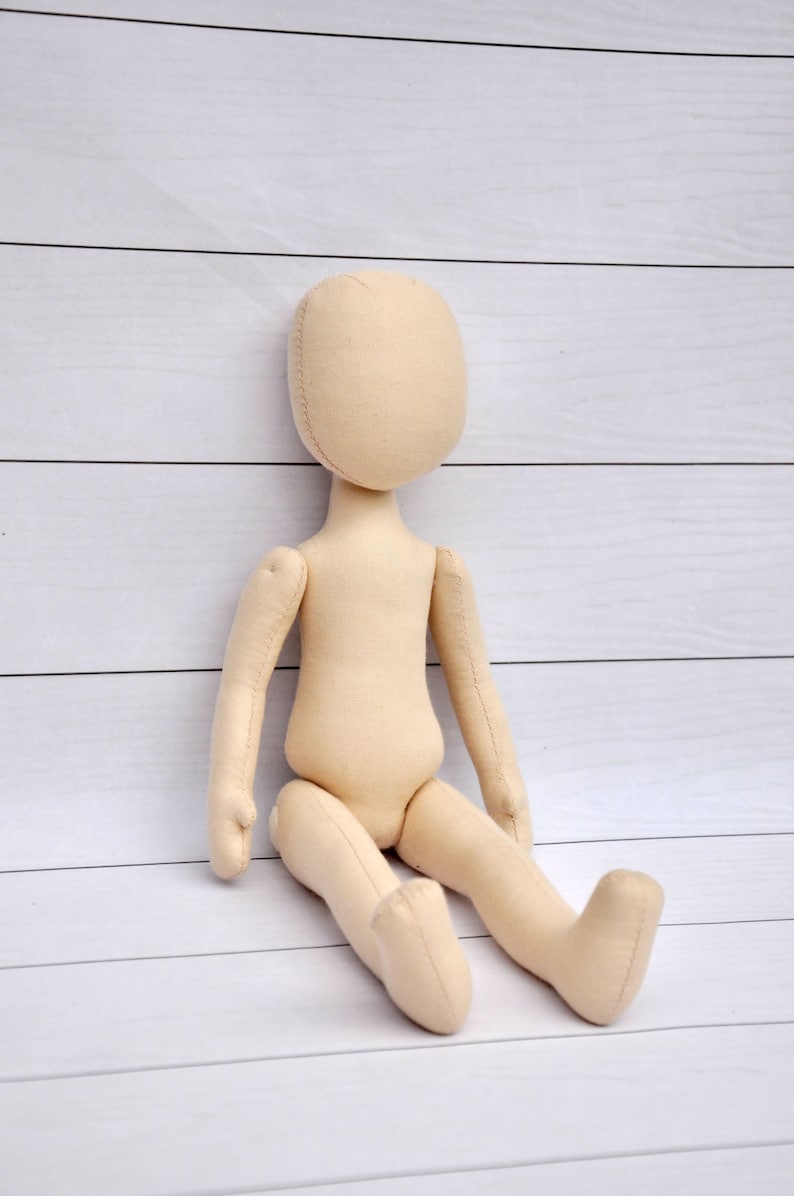Blank Doll Body-11blank Rag Doll Ragdoll Bodythe Body - Etsy