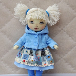 PDF Doll Pattern 9" Sewing Tutorial,soft Doll Pattern - Etsy