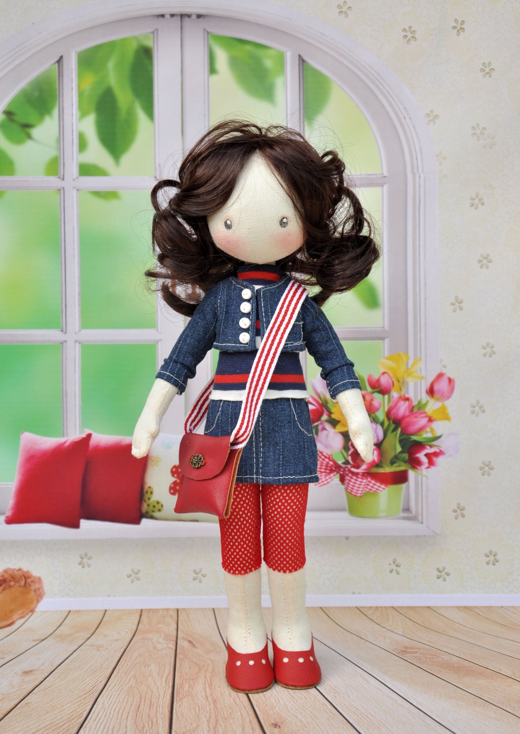 PDF Cloth Doll PatternPDF Sewing TutorialSoft Doll Pattern | Etsy
