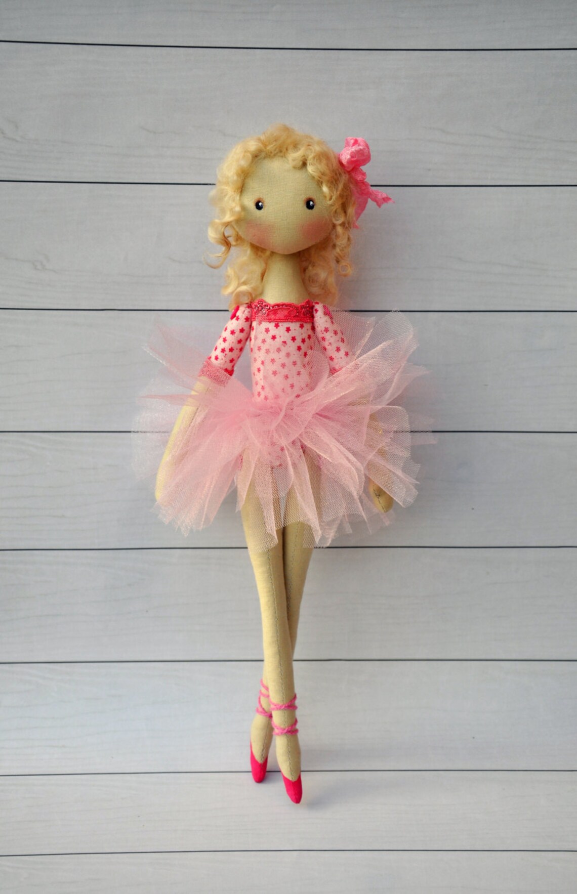 PDF Cloth Doll Ballerina Pattern 15",pdf Sewing Tutorial,soft Doll ...