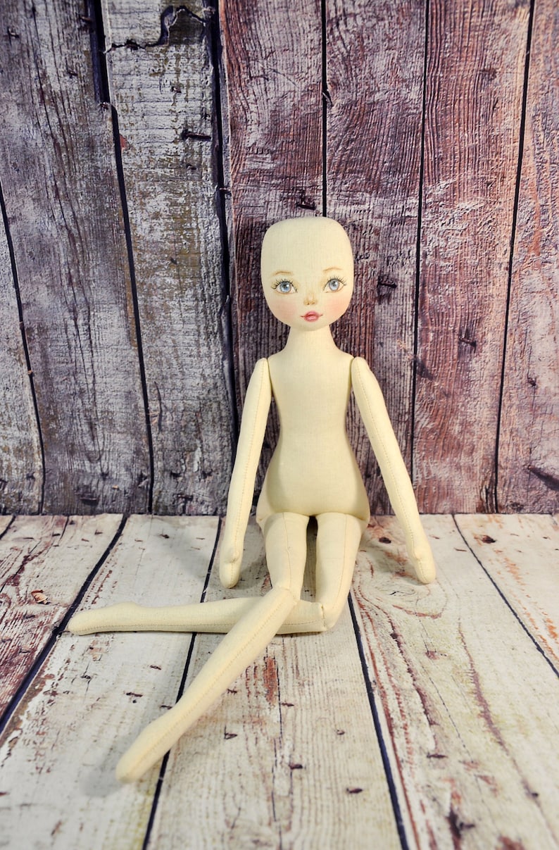 Blank Doll Body-18 Blank Rag Doll Ragdoll Body the Body - Etsy Canada