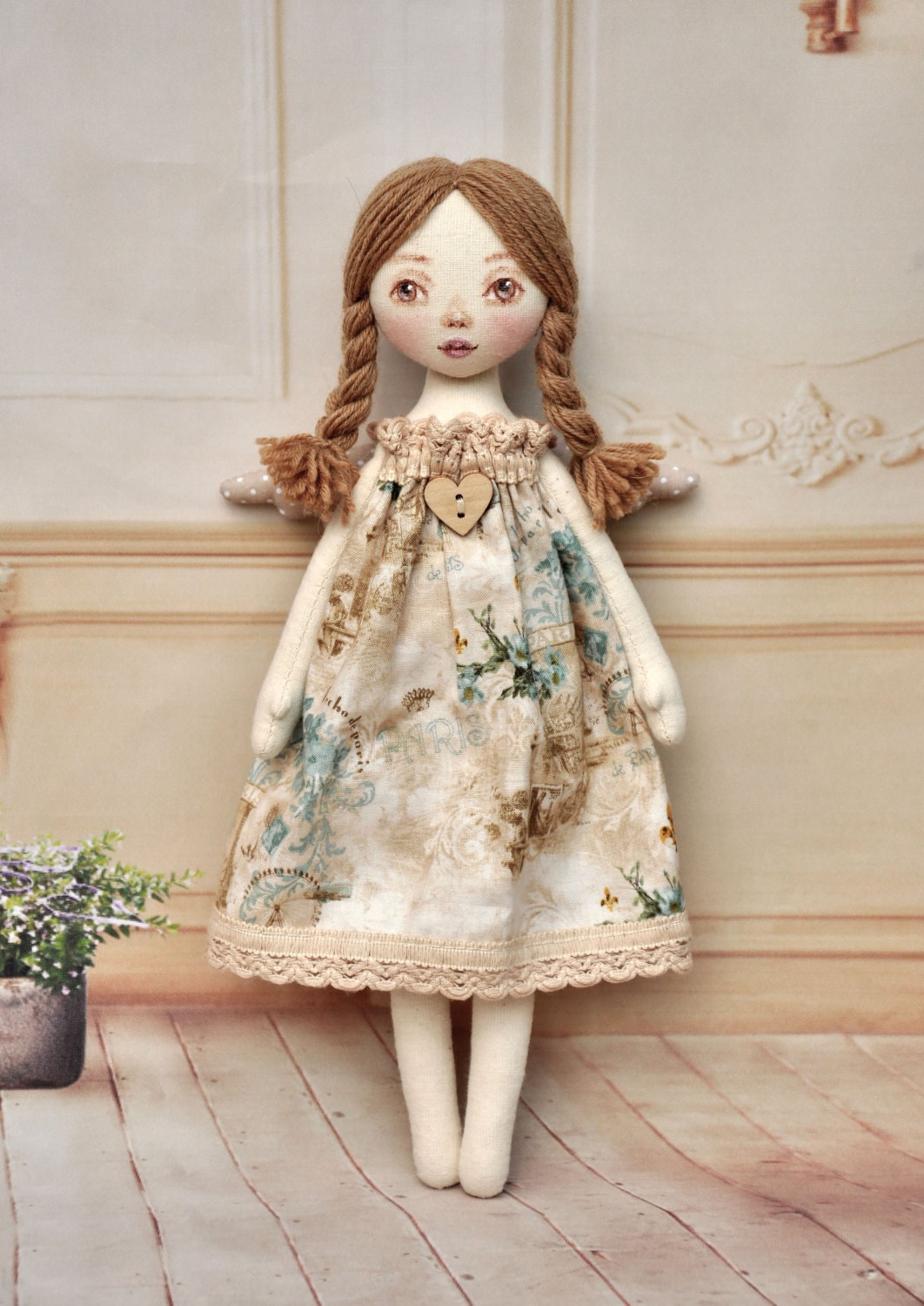 PDF Cloth Angel Pattern 12 PDF Sewing Tutorial Soft | Etsy