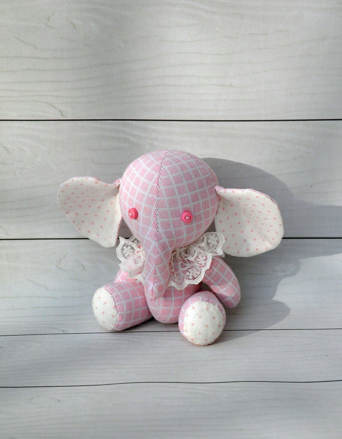 Elephant Pdf Pattern PDF Plush Elephant Stuffed Elephant | Etsy