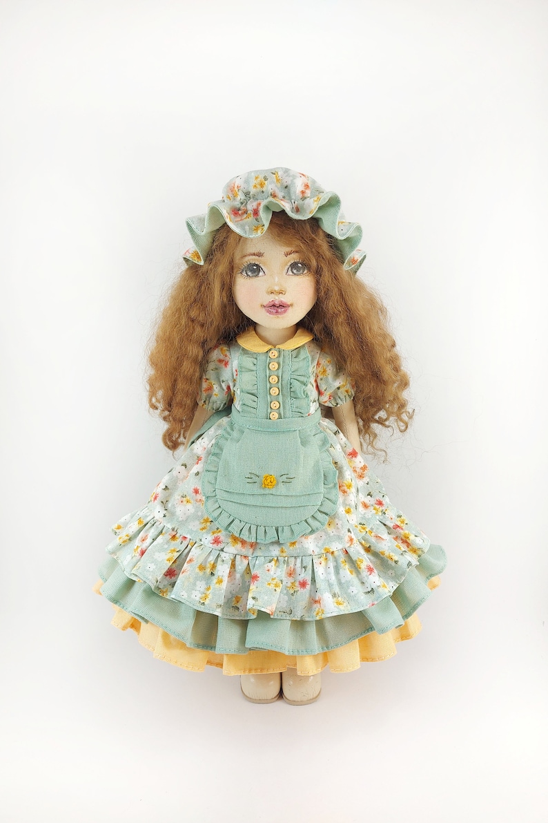 Handmade Textile Decorative Doll Collectible OOAK Art Doll - Etsy