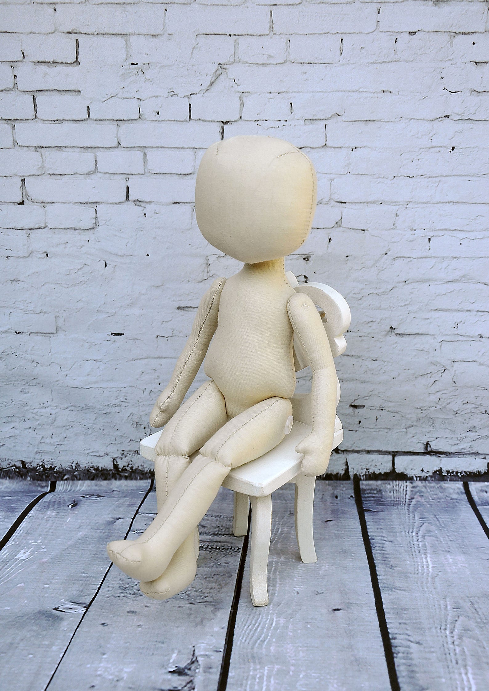 Blank Doll Body 14blank Rag Doll Ragdoll Bodythe Body Etsy