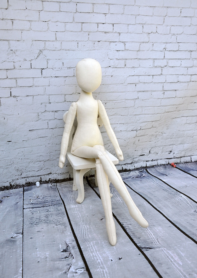 2 Blank doll body-18 blank rag doll ragdoll body the | Etsy