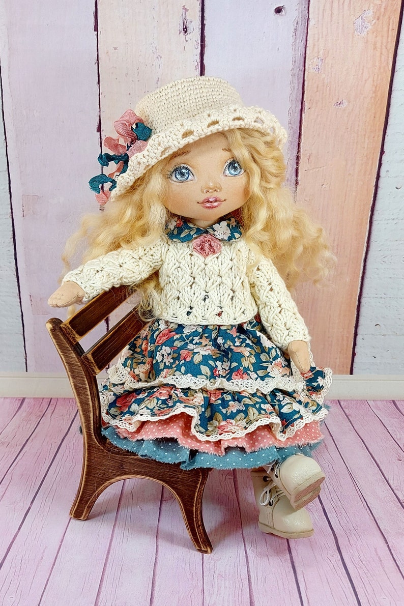 PDF Cloth Doll Pattern 14 Soft Doll Pattern | Etsy