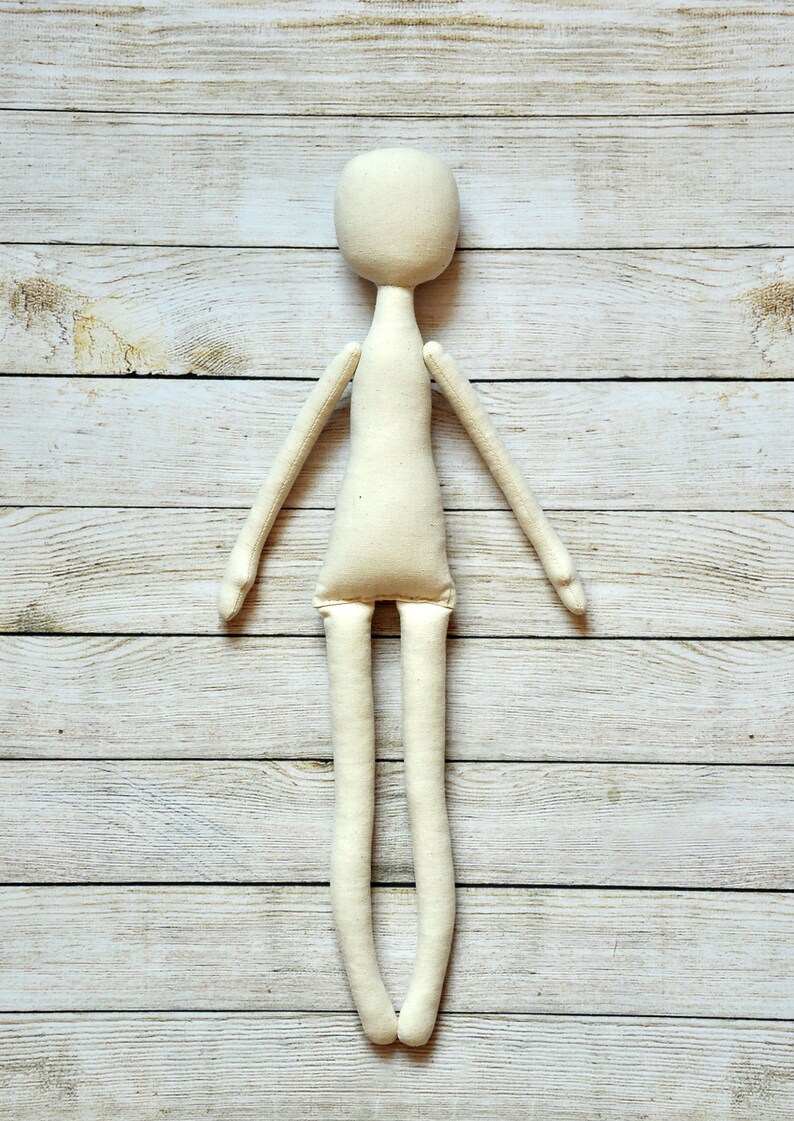 Blank doll body-15blank rag doll ragdoll bodythe body | Etsy