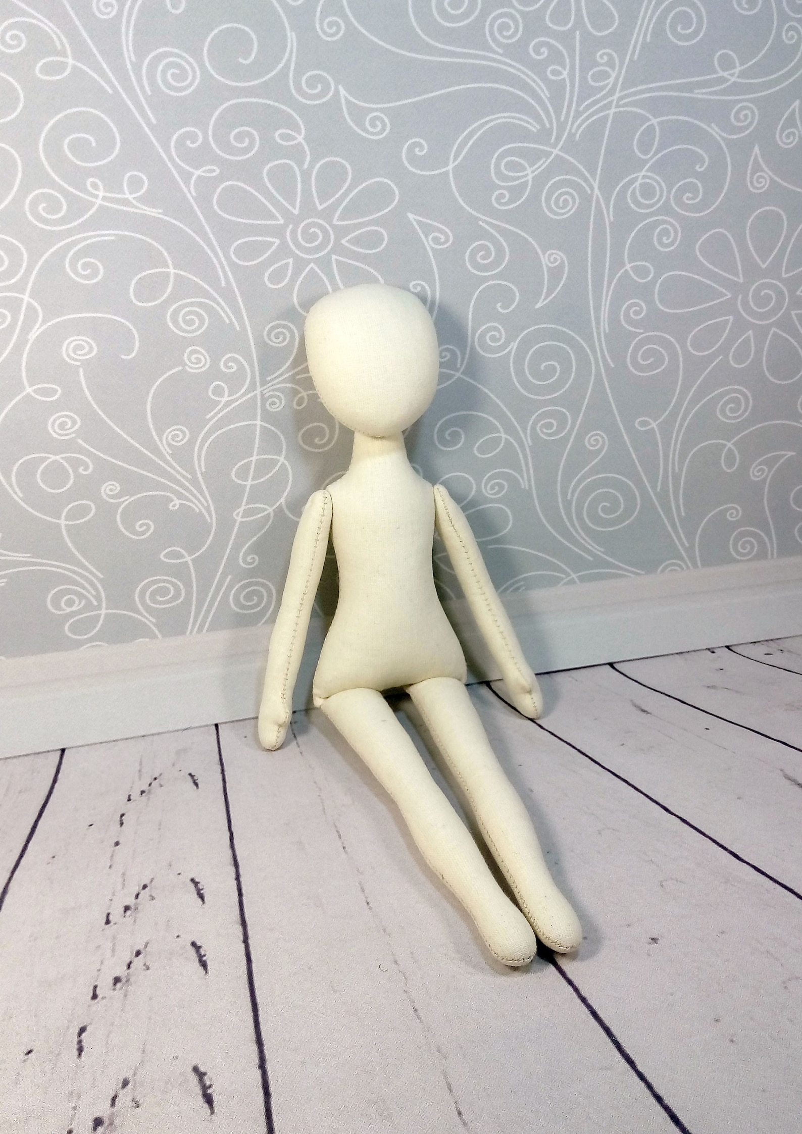 Blank Doll Body-14 Blank Rag Doll Body the Body of the - Etsy