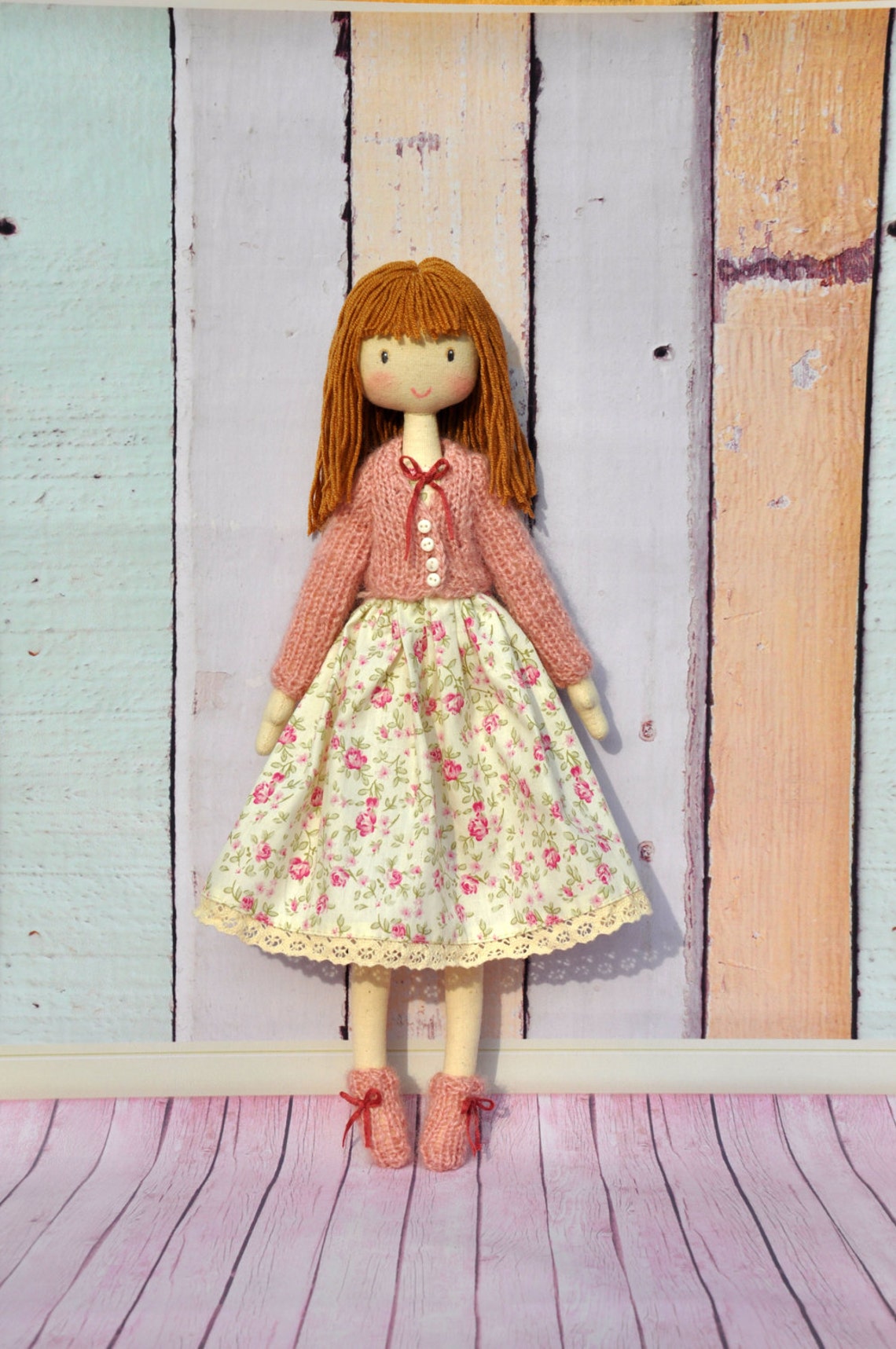 PDF Cloth Doll Pattern 17 PDF Sewing TutorialSoft | Etsy