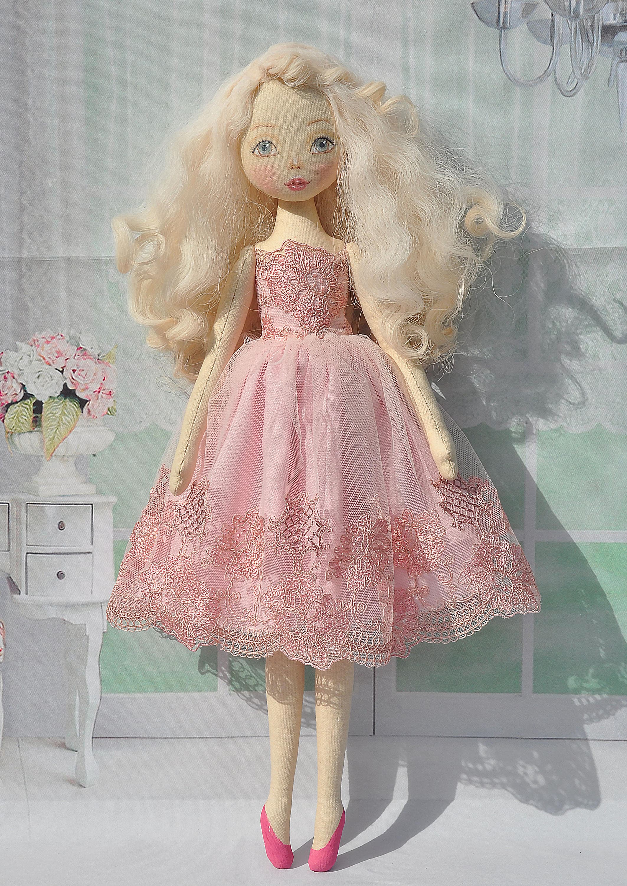 Blank doll body-18blank rag doll ragdoll bodythe body | Etsy