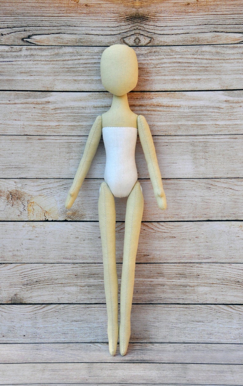 Blank Doll Body-17 Blank Rag Doll Ragdoll Body the - Etsy