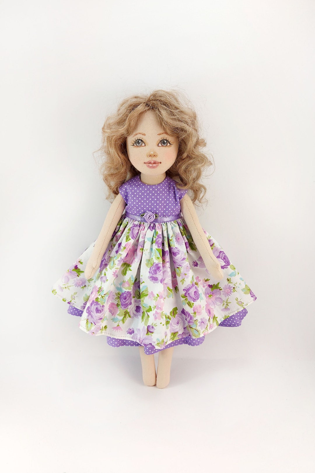 Textile Doll, Decorative Doll, Collector Dolls, Doll Cotton, Rag Doll ...