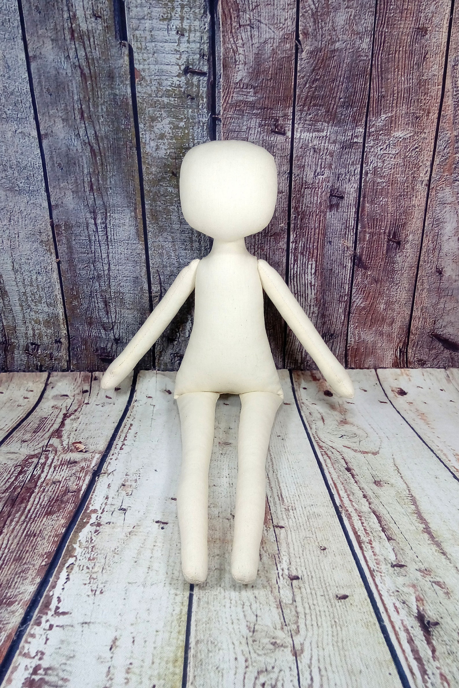 Blank Doll Body-16" Blank Rag Doll Body, the Body of the Doll Made of ...