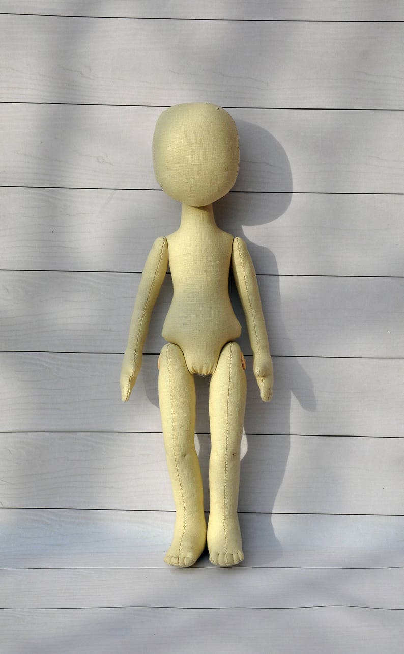 Set for Doll Body, the Body of the Doll Made of Cloth, Set for Textile ...