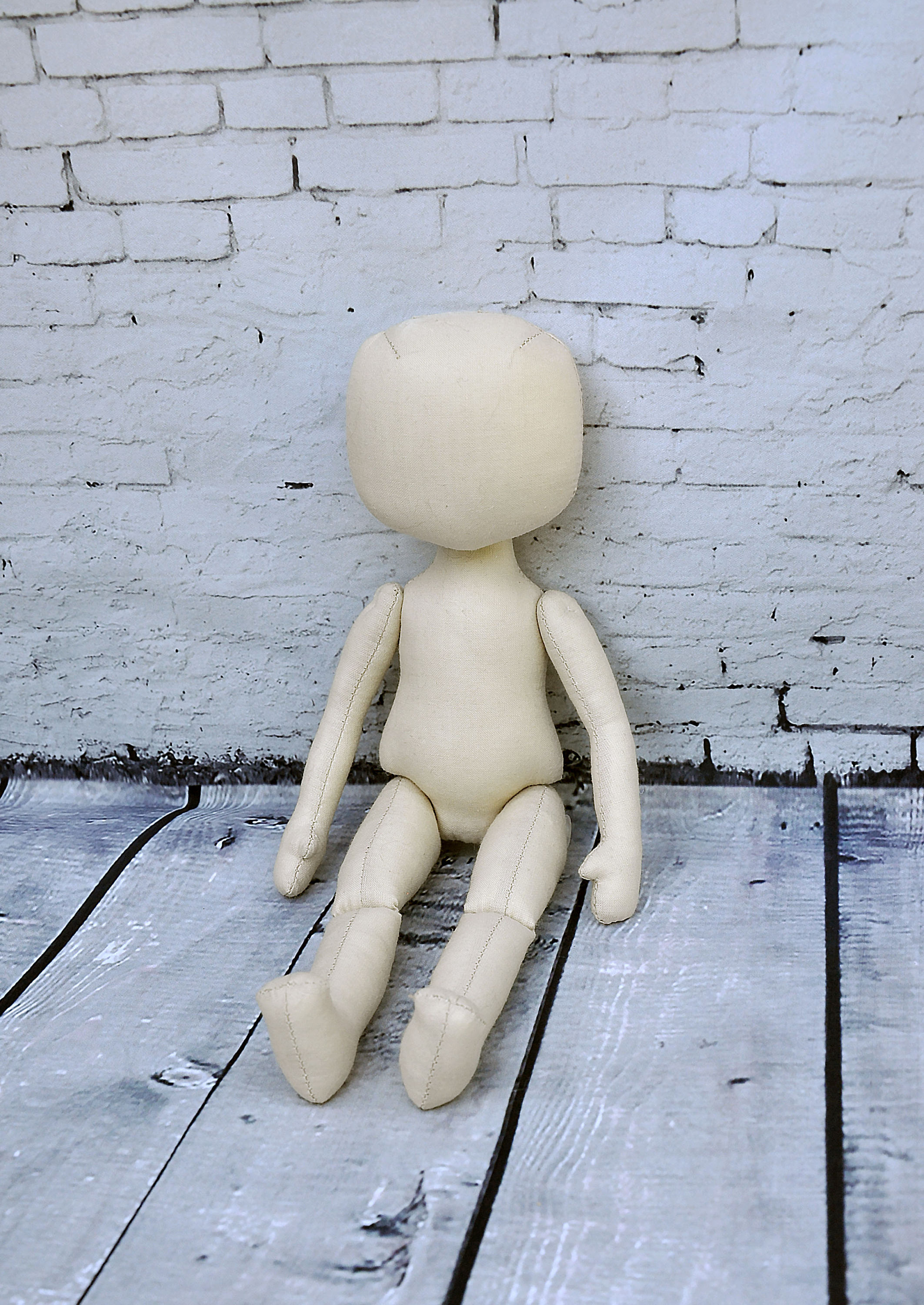 3 Blank Doll Body-14"not Stuffed Blank Rag Doll, Ragdoll Body,the Body ...