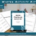 Winter Storytelling Activity Kit: Printable Activity Kit, Activities ...