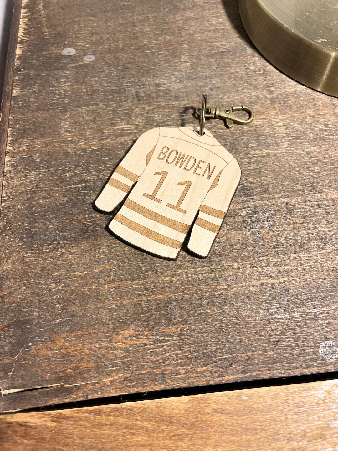 Hockey Jersey Keychain Personalized Hockey Jersey Keychain Hockey ...