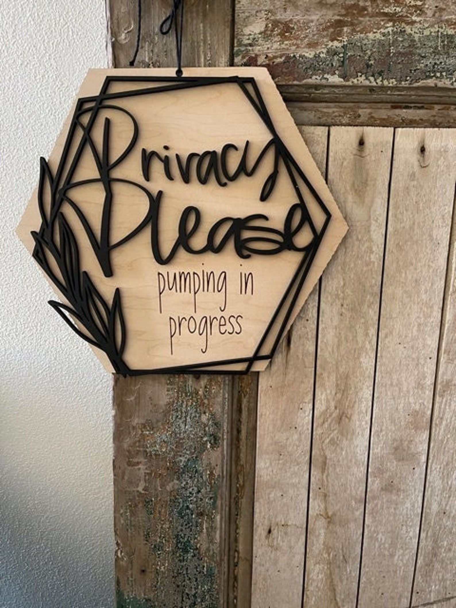 Pumping in Progress Sign Breastfeeding Sign Privacy Sign - Etsy