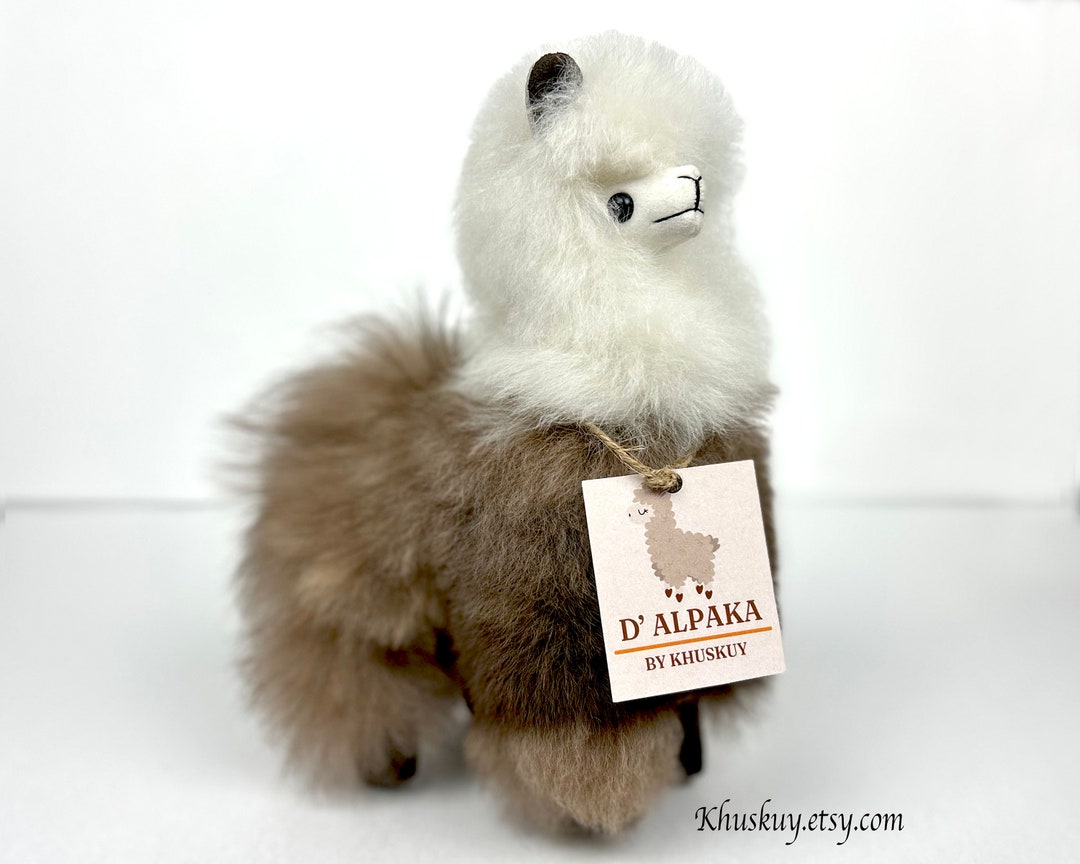 Alpaca Fur Fluffy Llamas Handmade Alpaca Comfort Toy Llama - Etsy