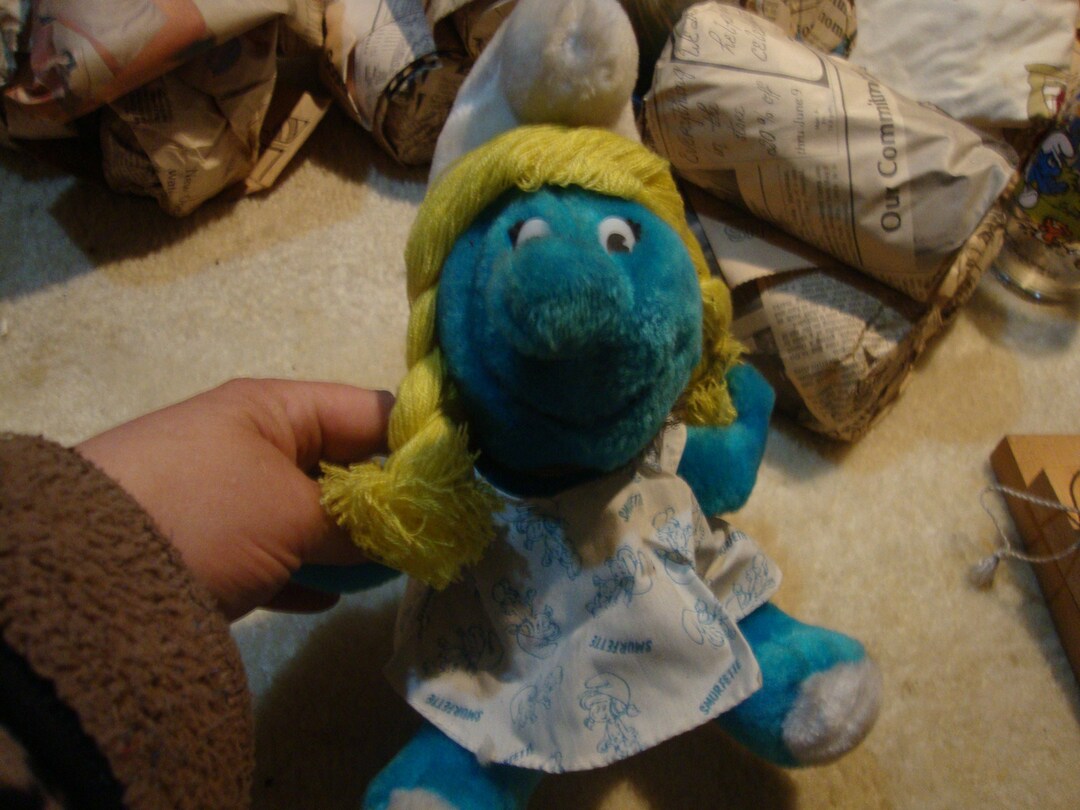 Plush Smurfs - Etsy