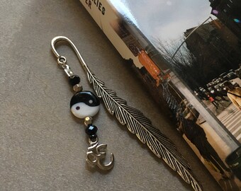 Yin Yang Bookmark - Etsy