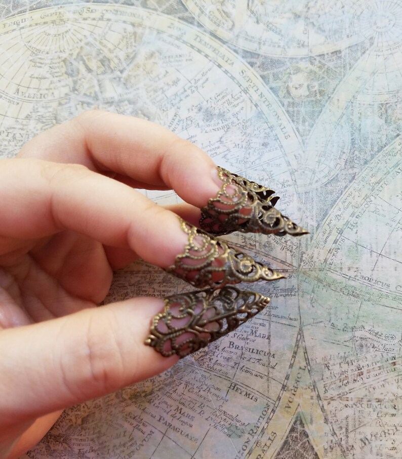 One Stiletto Nail Dragon Claw Finger Claws Gothic Vampire | Etsy