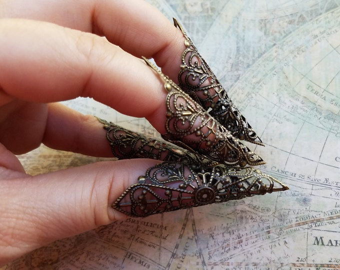 10 Dragon Claws, Long Claws, Sharp Claws, Stiletto Nails, Stiletto Ring ...