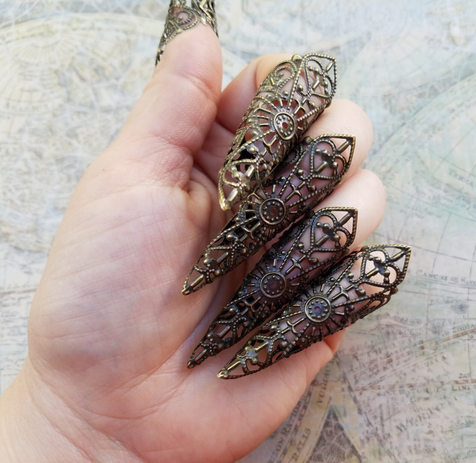 10 Dragon Claws Long Claws Sharp Claws Stiletto Nails | Etsy