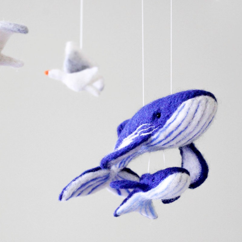 Whale Mobile - Etsy