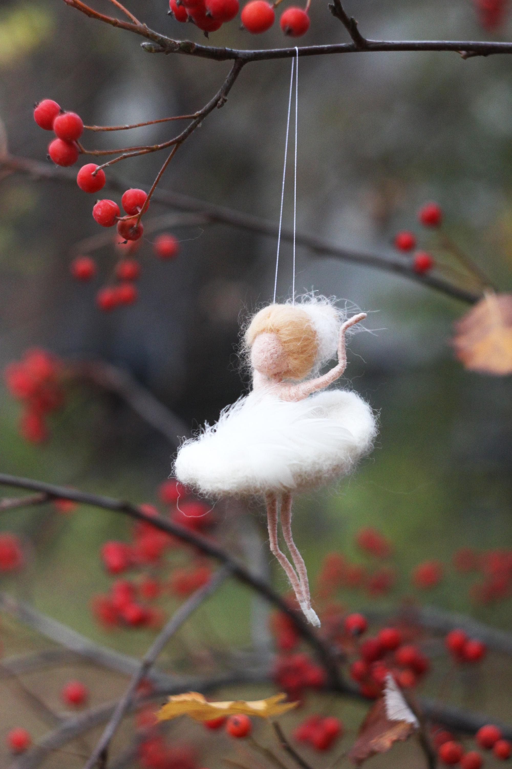 Swan Ballet Ornament Set for Christmas Tree Decoration - Etsy