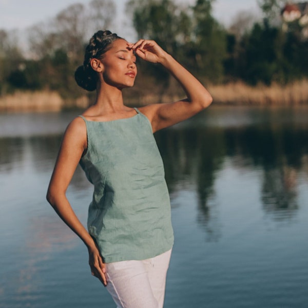 Turquoise Tank Top - Etsy