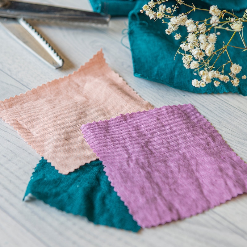 Linen Fabric Samples - Etsy