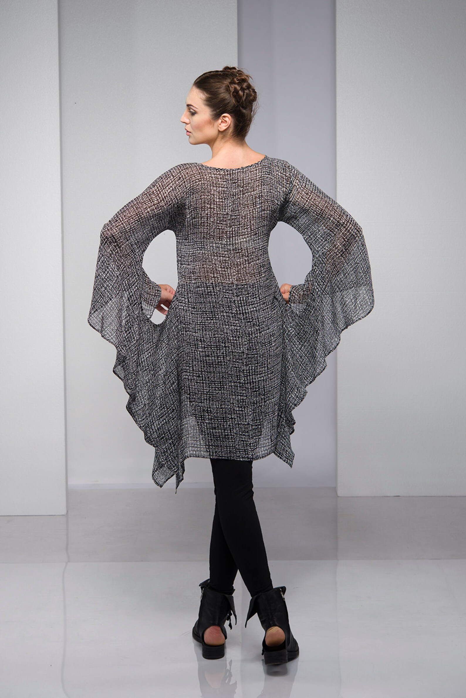 Kimono Tunic Women Tunic Top Avant Garde Clothing Bat Wing | Etsy