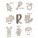 INSTANT DOWNLOAD Nursery Alphabet Letters and Pictures the Letter R - Etsy