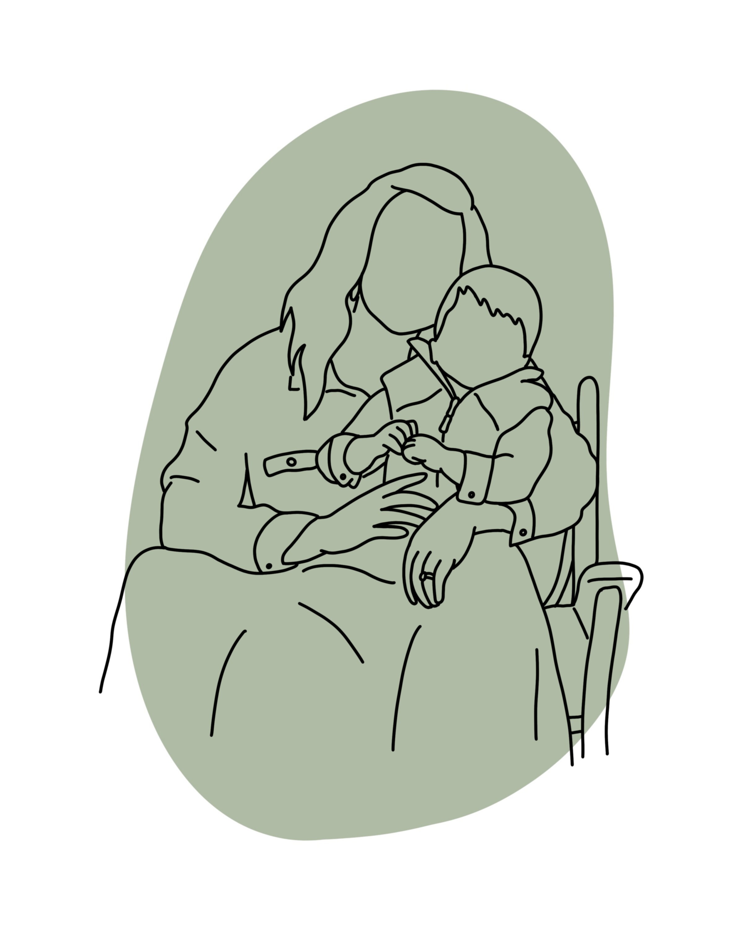 Personalized Portrait DIGITAL DOWNLOAD Custom Portrait - Etsy