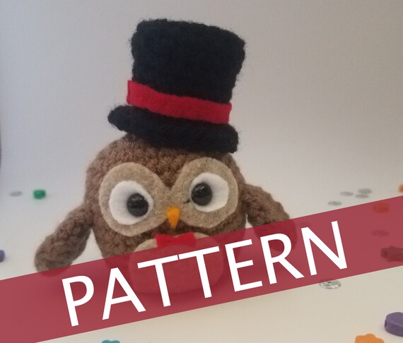 CROCHET PATTERN Hoodini the Owl | Etsy