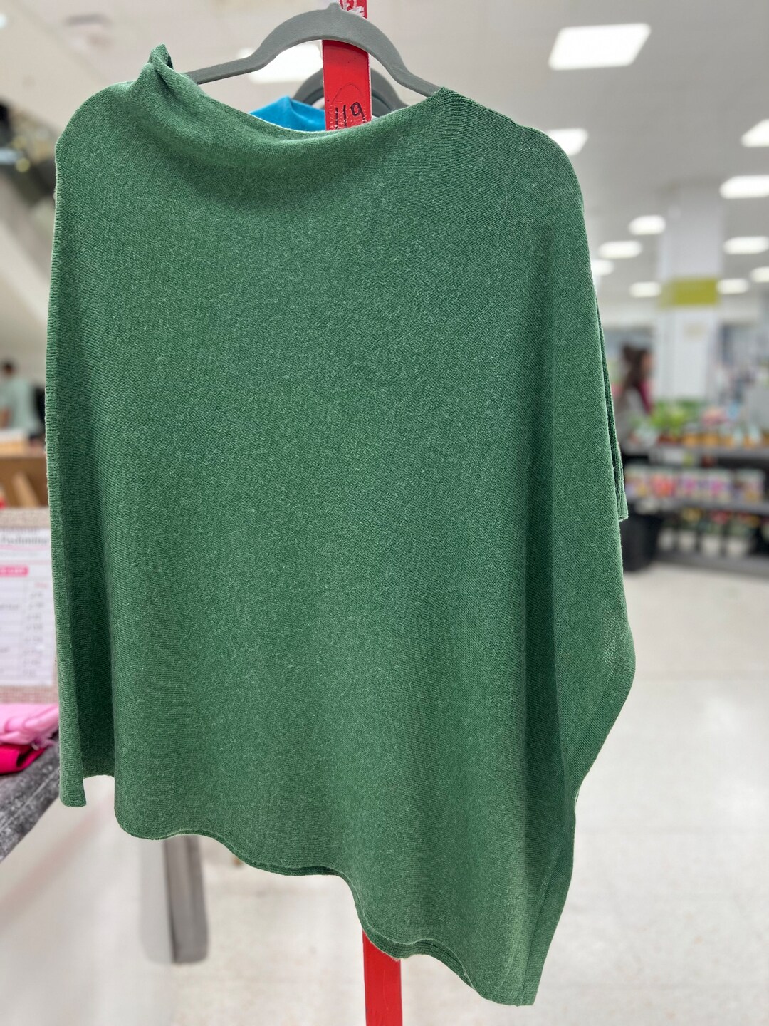 Green Poncho Premium Green Cashmere Poncho/giftforher/specialgift/gifts ...