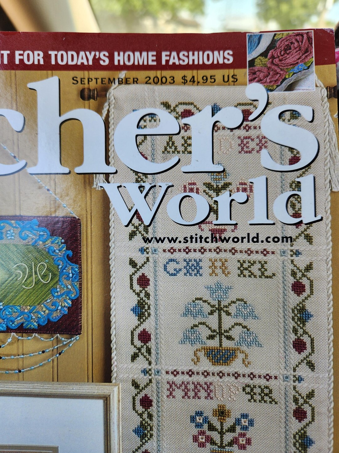 Stitcher's World Cross Stitch Magazine: Halloween & Afghan Patterns ...