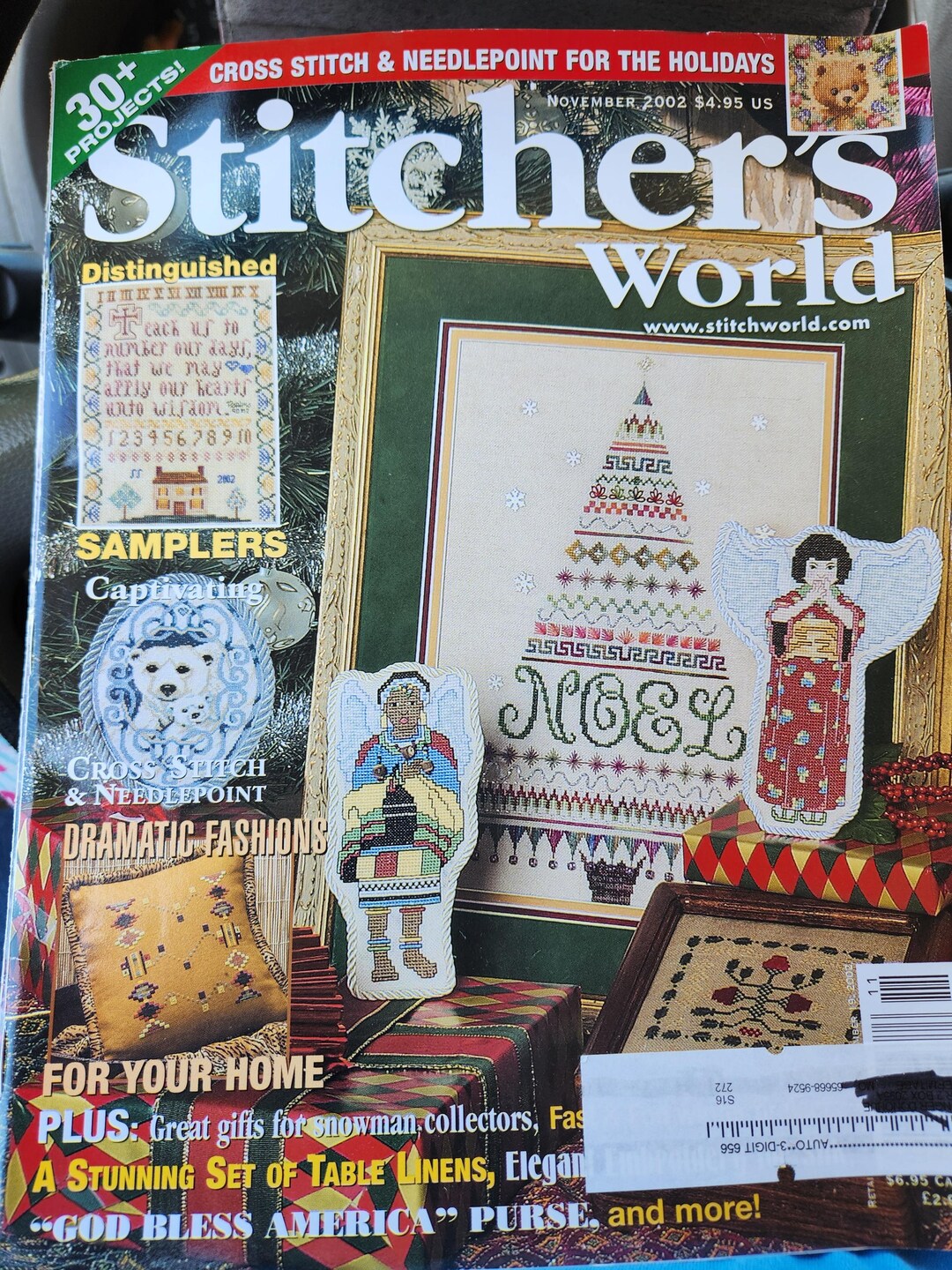 Stitcher's World November 2002. 30 Plus Projects. Samplers. Dramatic ...