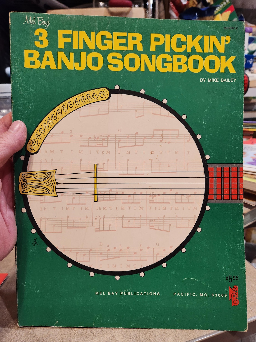 3 Finger Pickin' Banjo Songbook. 1978. Mel Bay Publications. Pacific ...
