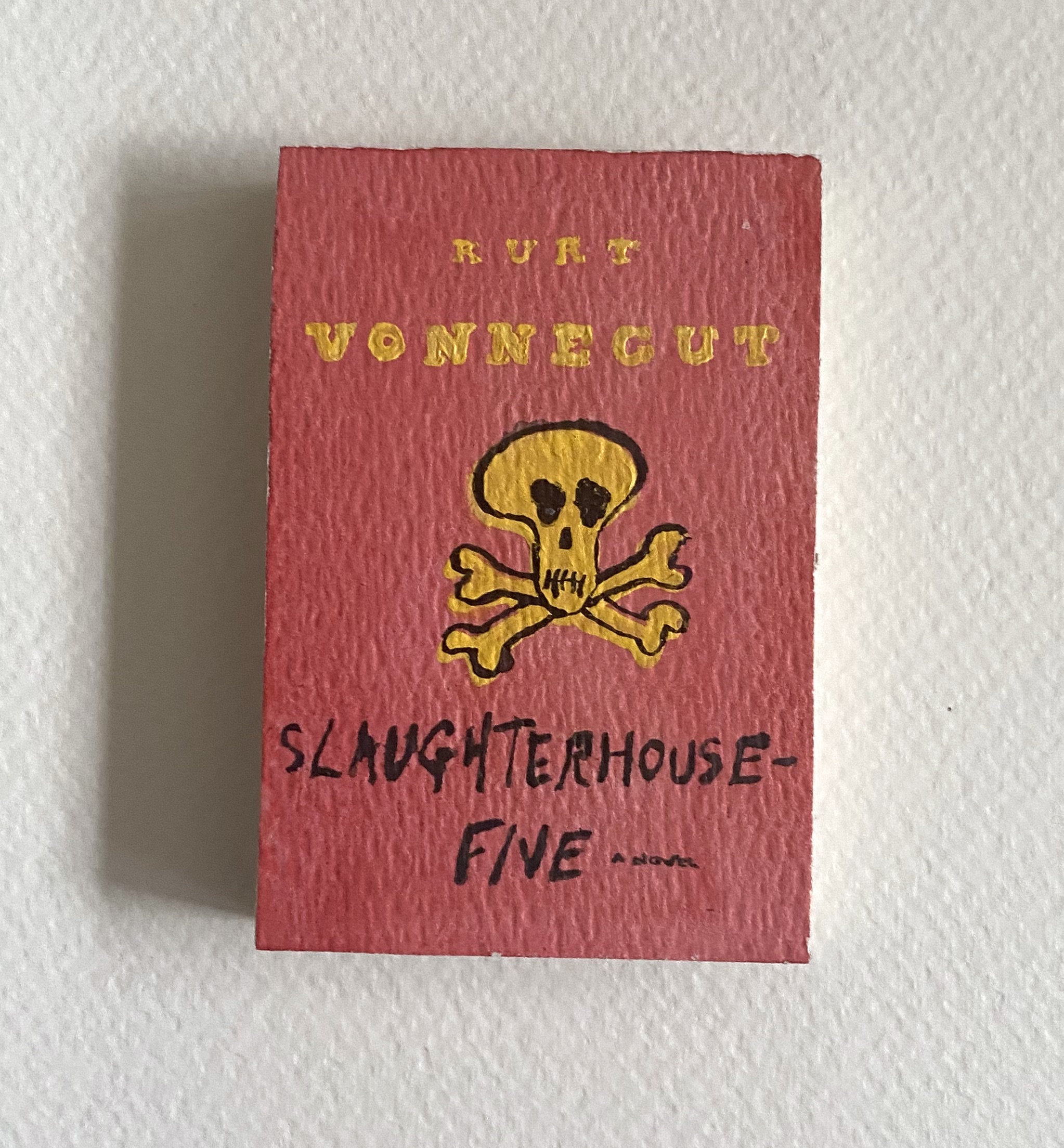 A Tiny Painting of Slaughterhouse Five by Kurt Vonnegut - Etsy