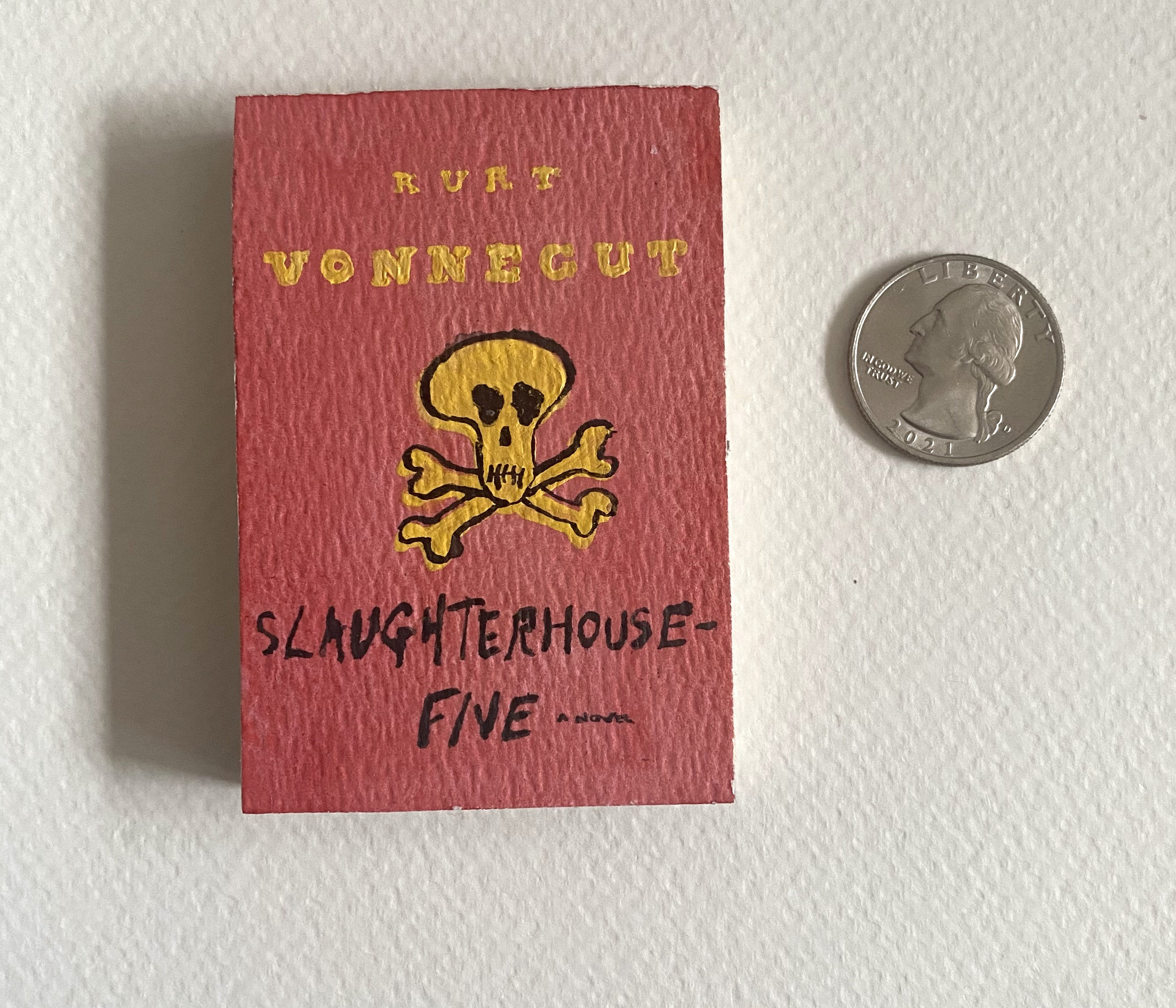 A Tiny Painting of Slaughterhouse Five by Kurt Vonnegut - Etsy