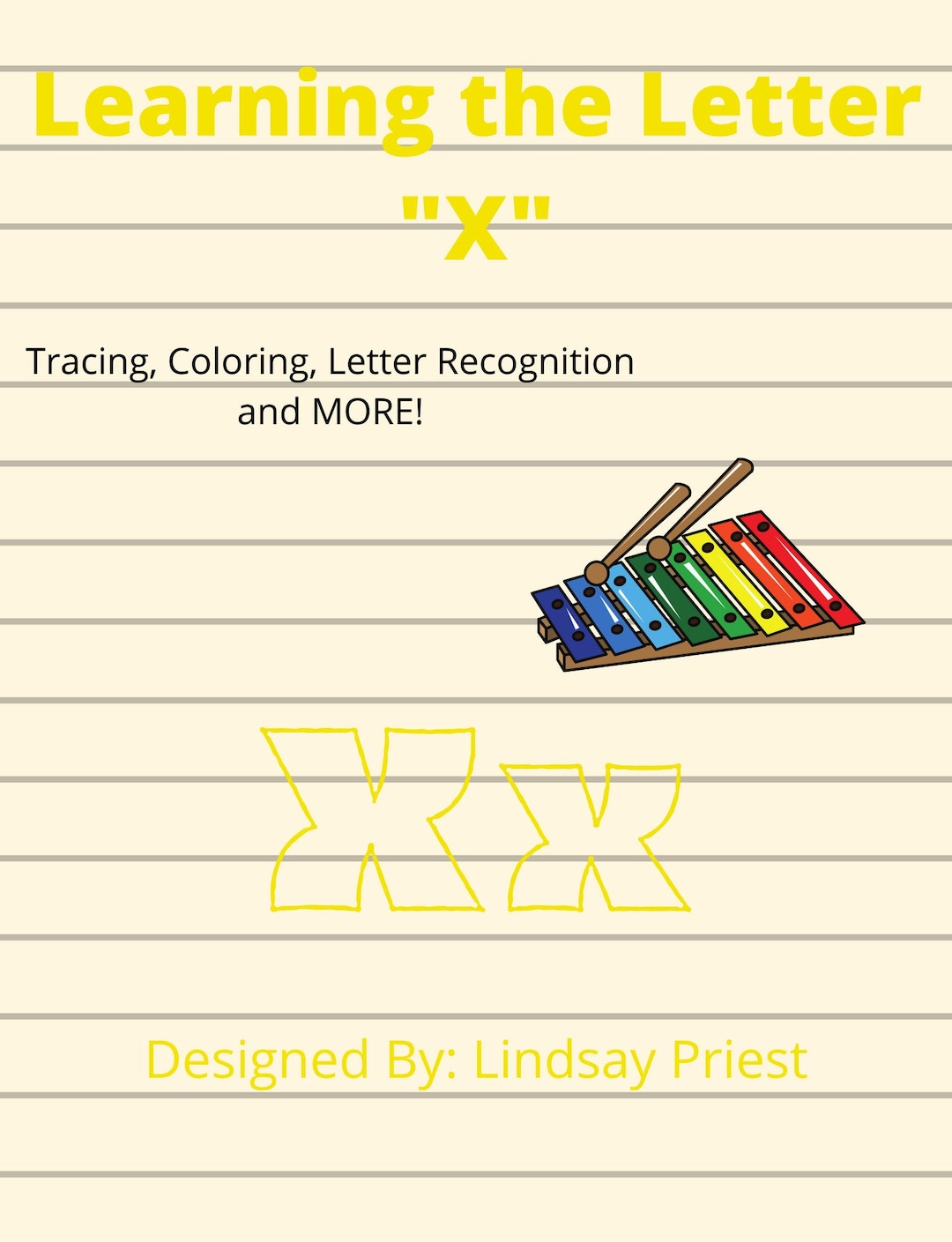 Preschool Activities Learning the Letter x - Etsy