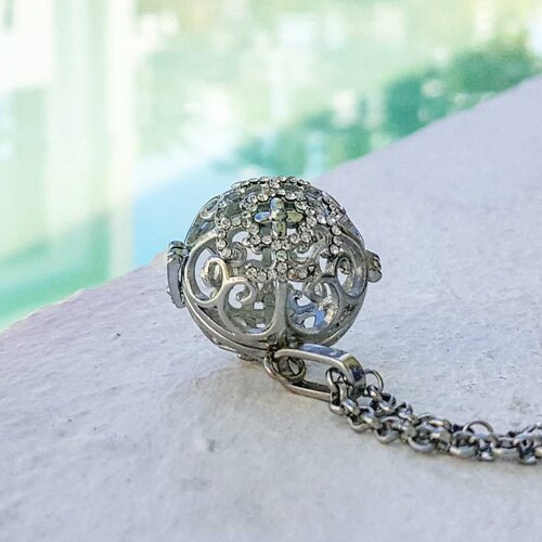 Disney Jewelry Pearl Locket Pick a Pearl Pearl Cage Necklace - Etsy